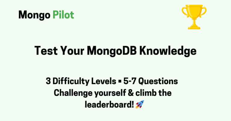MongoDB Online Quiz - Test Your Knowledge